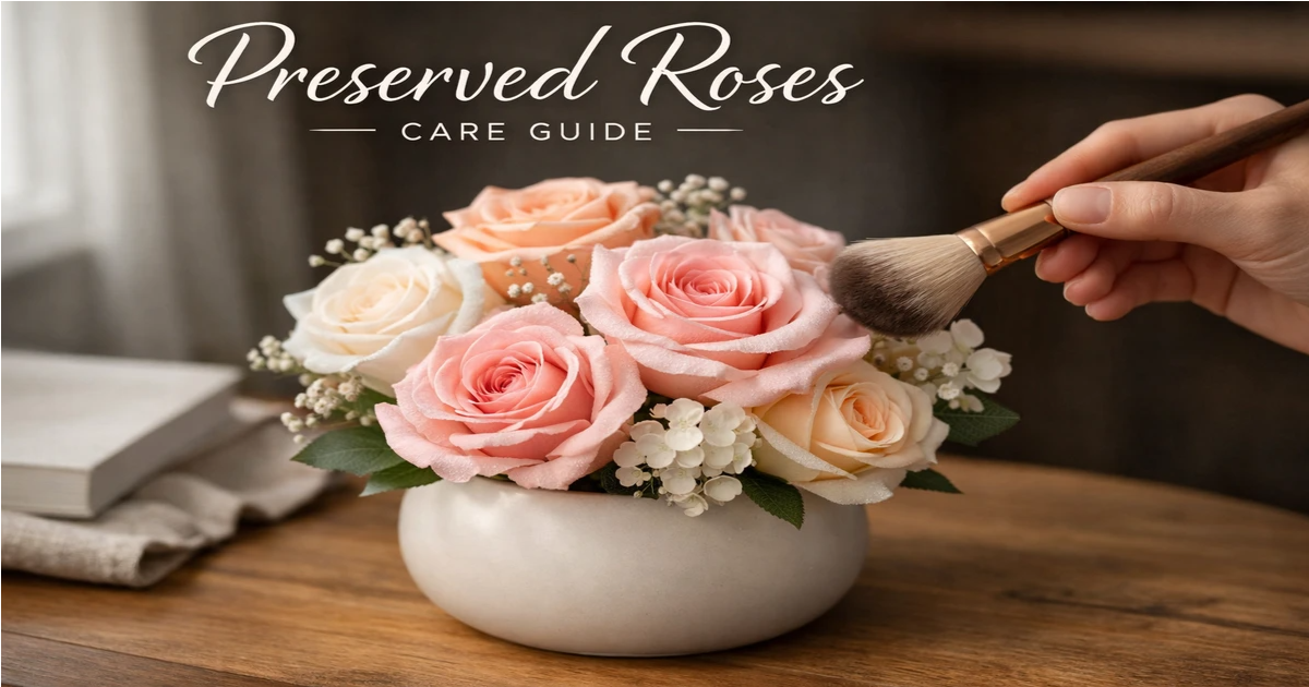 Preserved Roses Care Guide: How to Keep Them Beautiful – Lovepicker